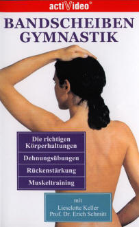 Rücken, CDs, DVDs, Rückengymnastik, Bandscheibengymnastik, Gymnastik für die Halswirbelsäule ...